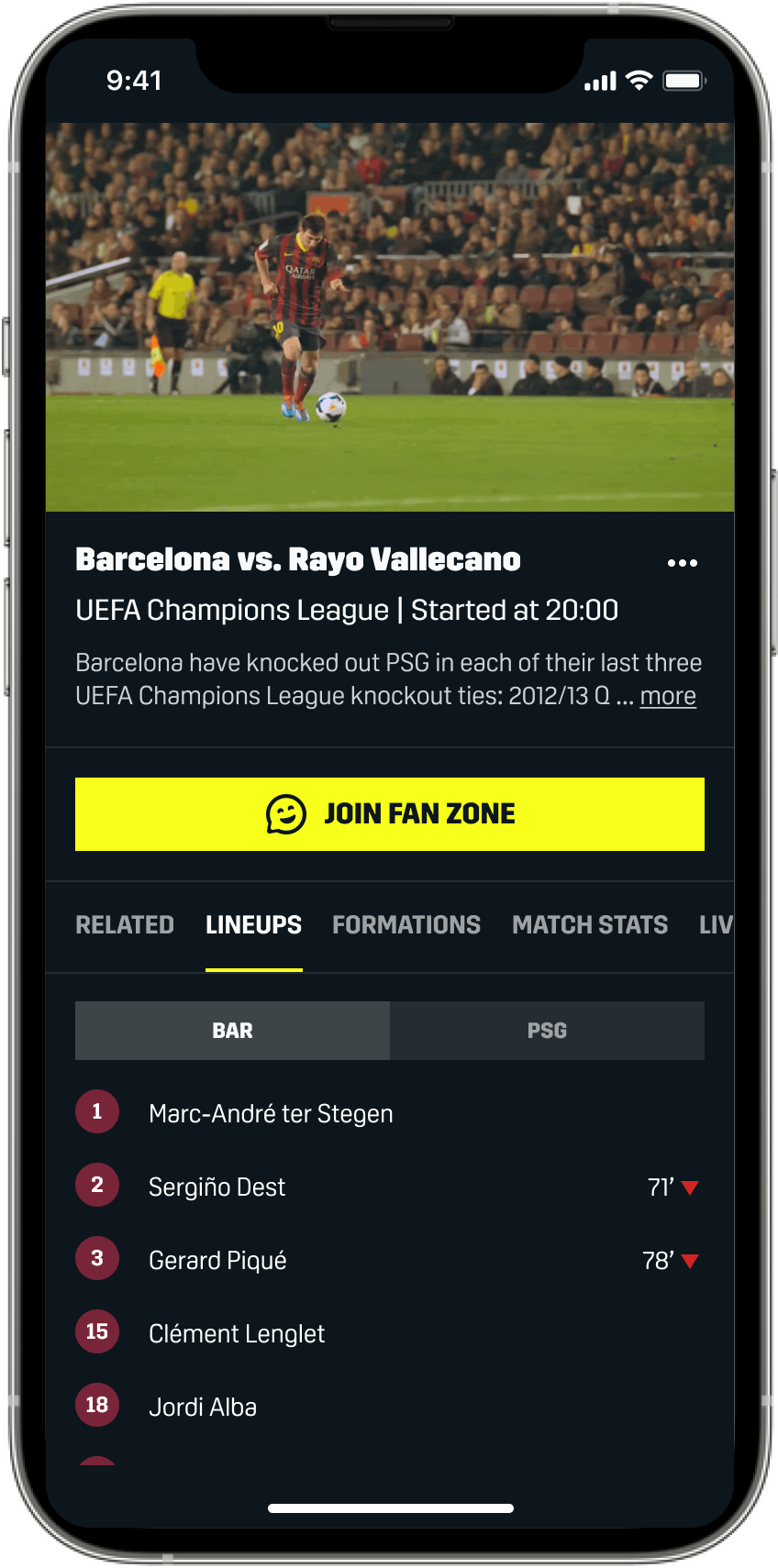 FanZone | DAZN DE