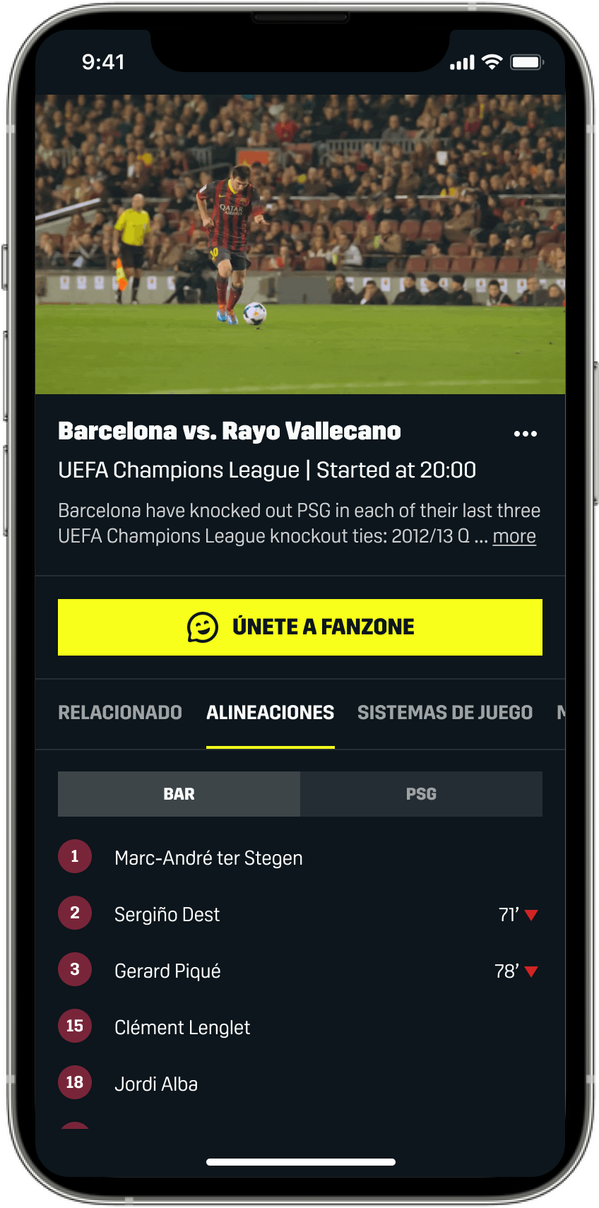 Fan Zone DAZN | DAZN ES